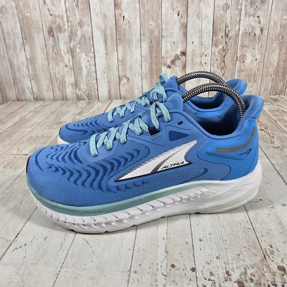 Altra | Shoes | Altra Torin 7 Womens 75 Wide Blue Running Shoes ...
